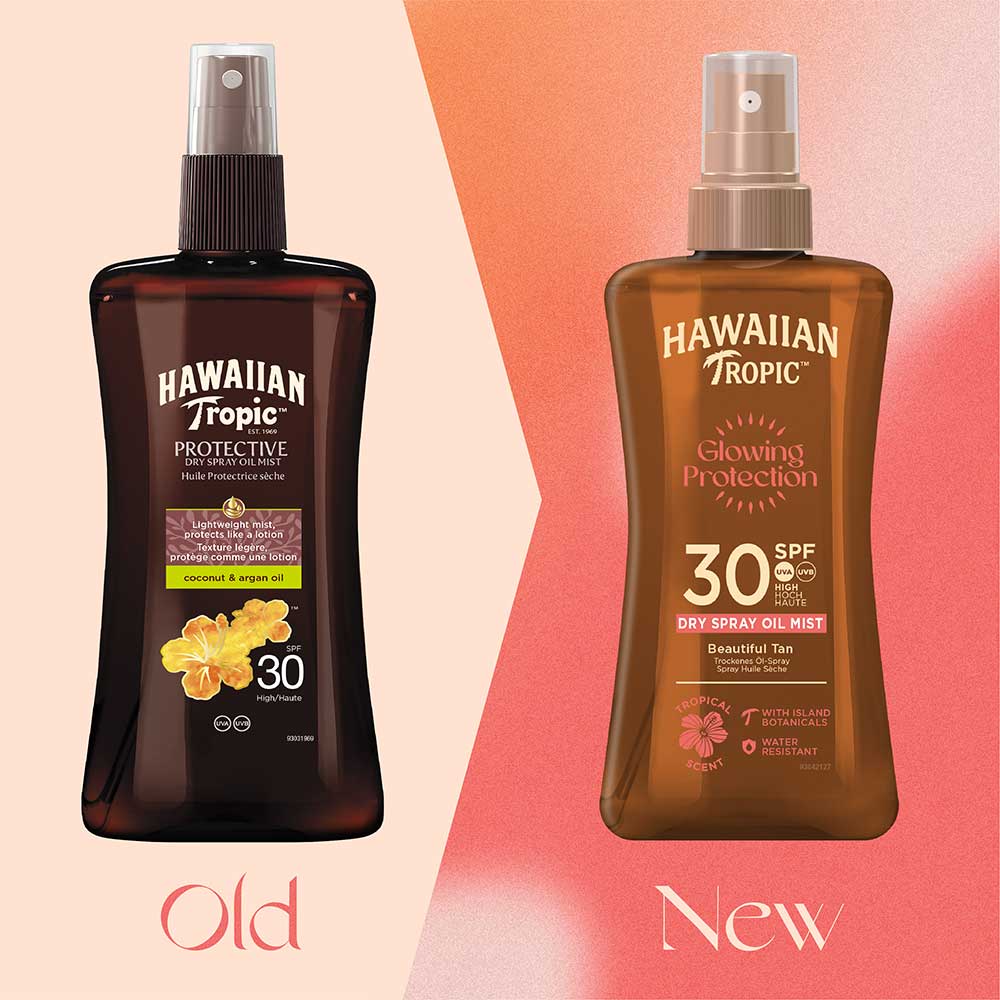 Glowing Protection Sunscreen Dry Oil Spf 30 Uva Uvb Protection 200